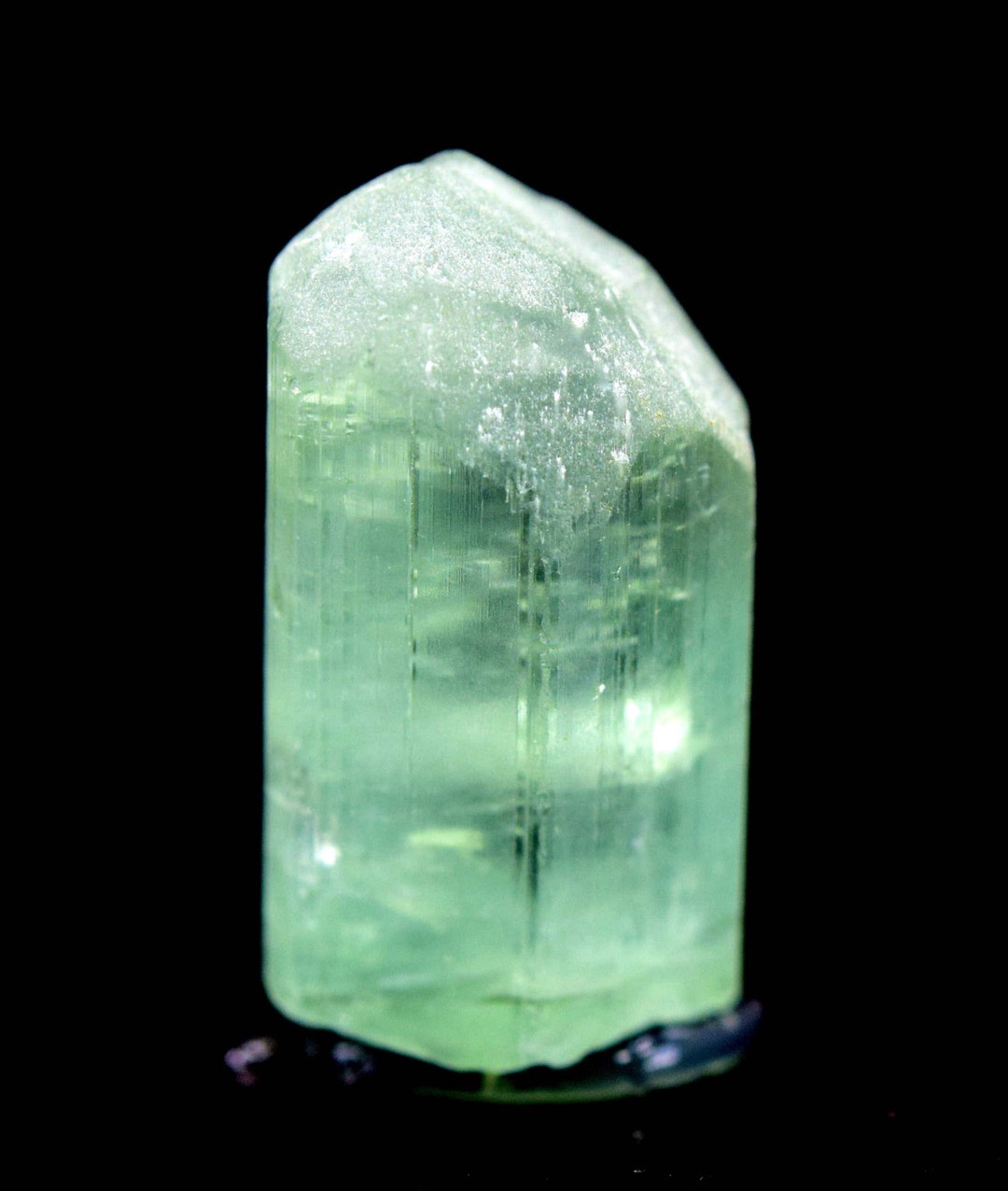 Seafoam Green Tourmaline Crystal: Diamond Cut, 23.70 Carats - Etsy