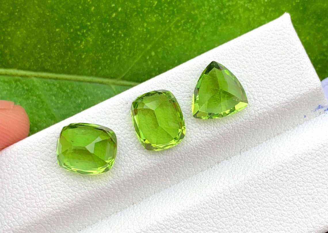 Natural Peridot Loose Gemstone Lot From Supat Mansehra Pakistan - 9.20 ...