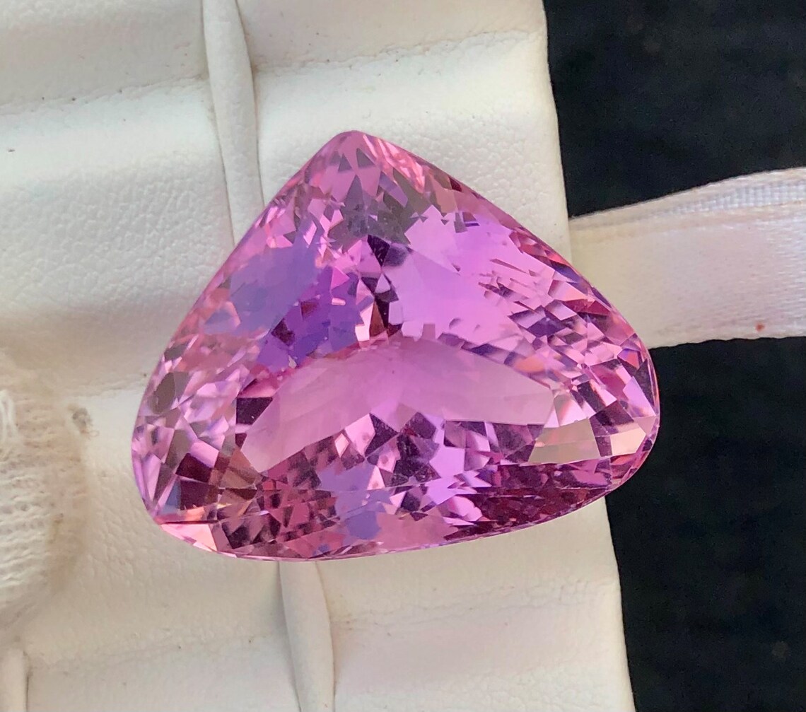 Natural Pink Kunzite Spodumene Loose Gemstone Eye Clean - Etsy