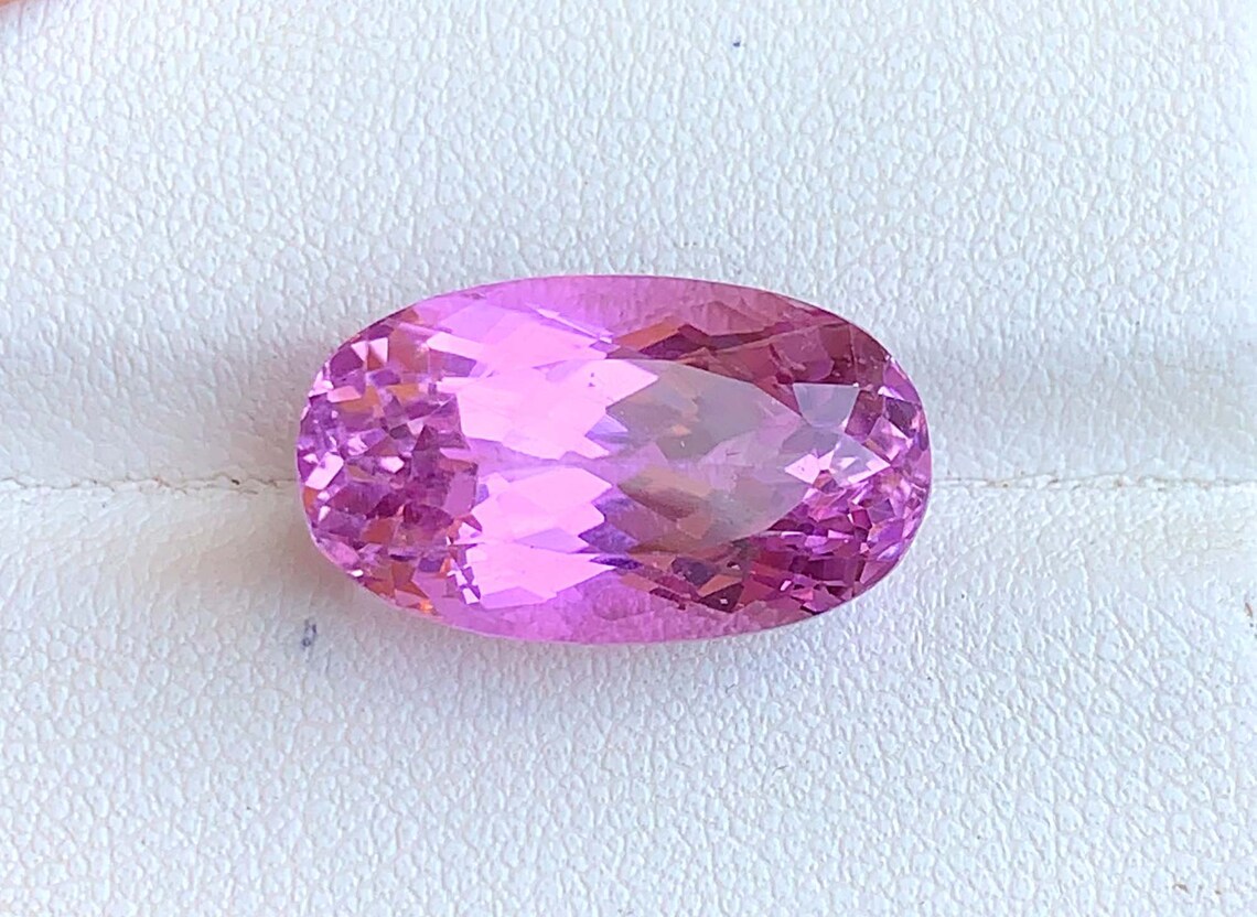 Deep Pink Kunzite Spodumene Loose Gemstone 16.05 Carats - Etsy