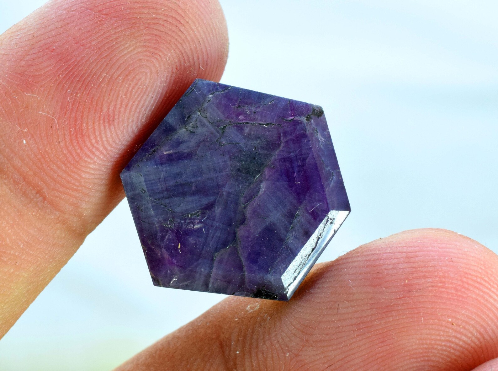 Rarest Huge Size 25.90 Carats Attractive Dark Purple Color | Etsy