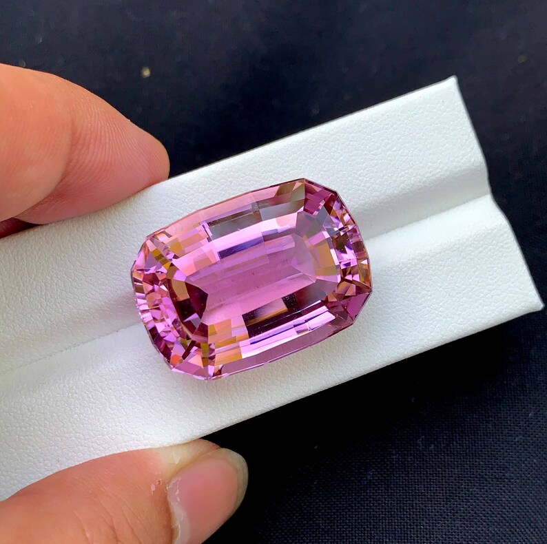 Natural Pink Kunzite Spodumene Loose Gemstone Fancy Cut Loupe - Etsy