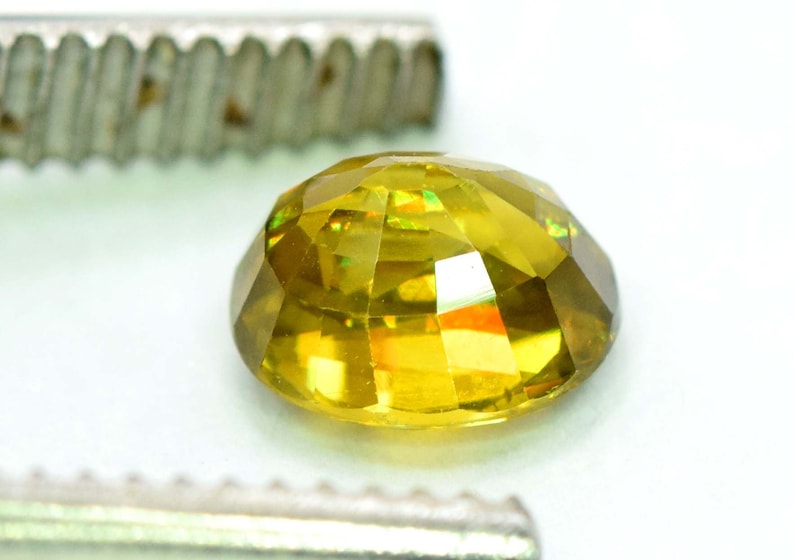 1.45 Carats Full Ultra Fire Sphene Loose Gemstone From Africa - Etsy