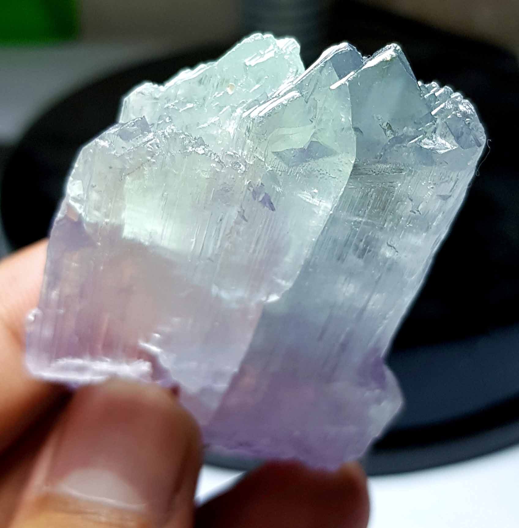 Spodumene Kunzite Crystal Bluish Purple Color With Complex - Etsy Canada