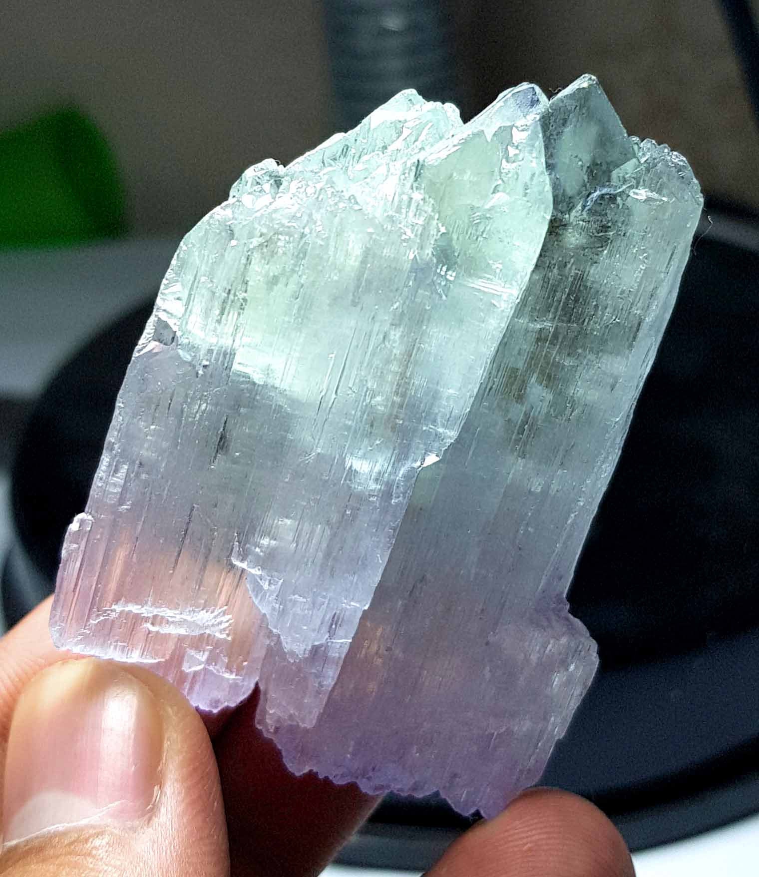 Spodumene Kunzite Crystal Bluish Purple Color With Complex - Etsy Canada