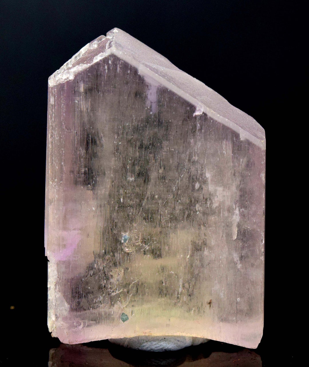 Natural Pink Kunzite Crystal V-shape Terminated and Undamaged - 57 Gram ...