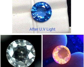 Tenebrescent Scapolite Loose Gemstone Extremely Rare Natural 4.75 ...