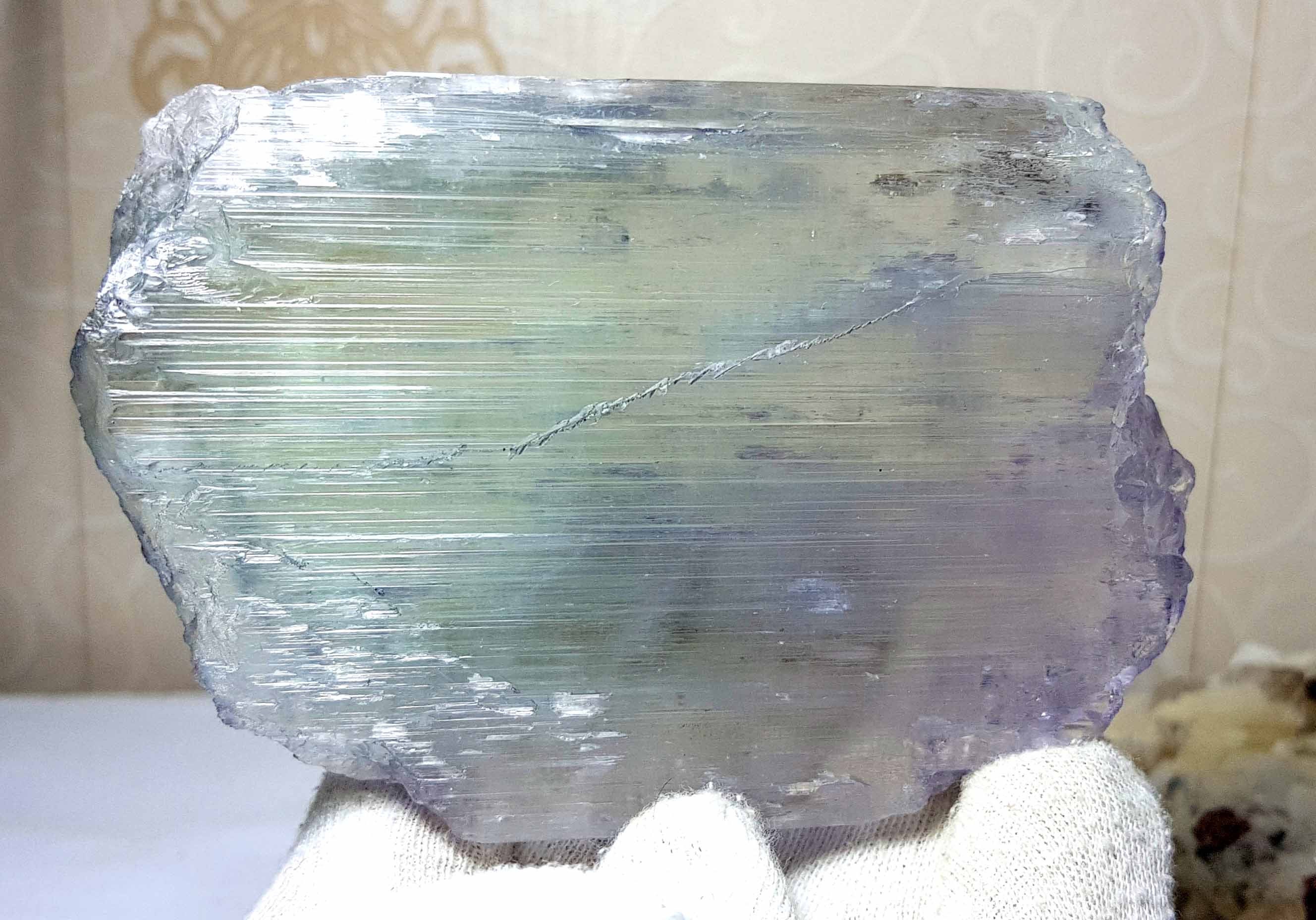 Spodumene Kunzite Crystal Bluish Purple Color With Complex | Etsy