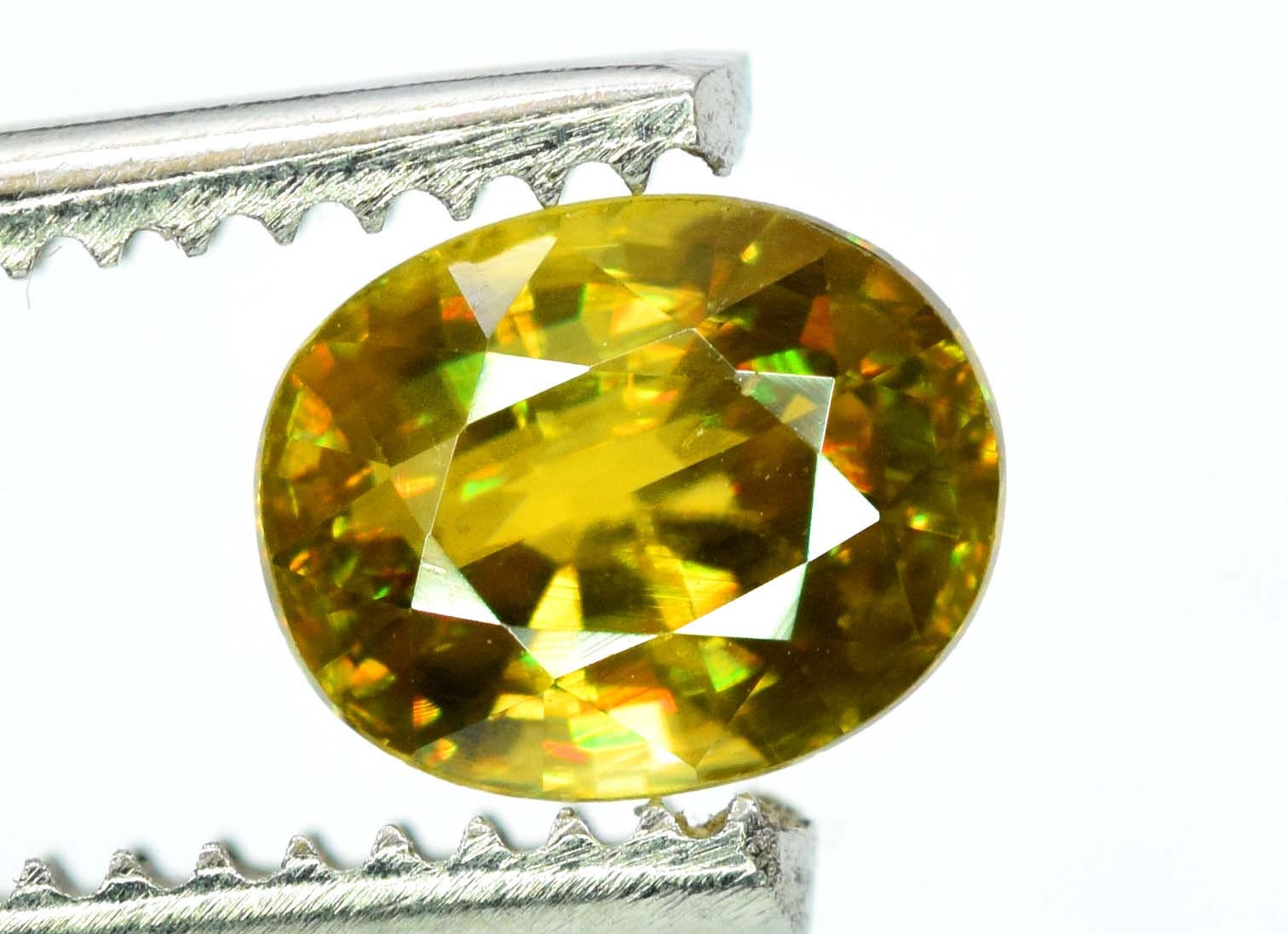 1.45 carats Full Ultra Fire Sphene Loose Gemstone From Africa | Etsy