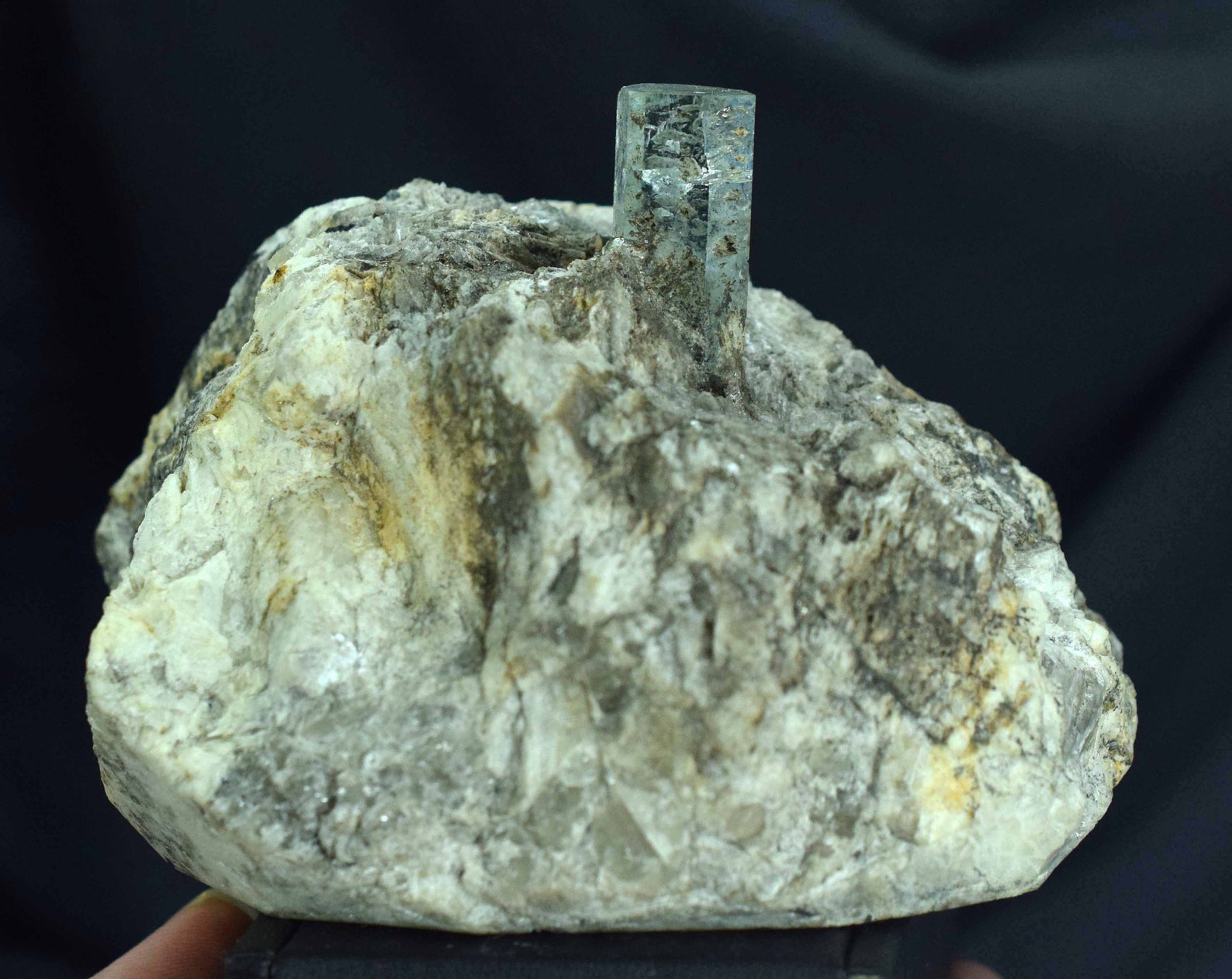 Aquamarine Crystal on Matrix Specimen From Afghanistan 580 - Etsy
