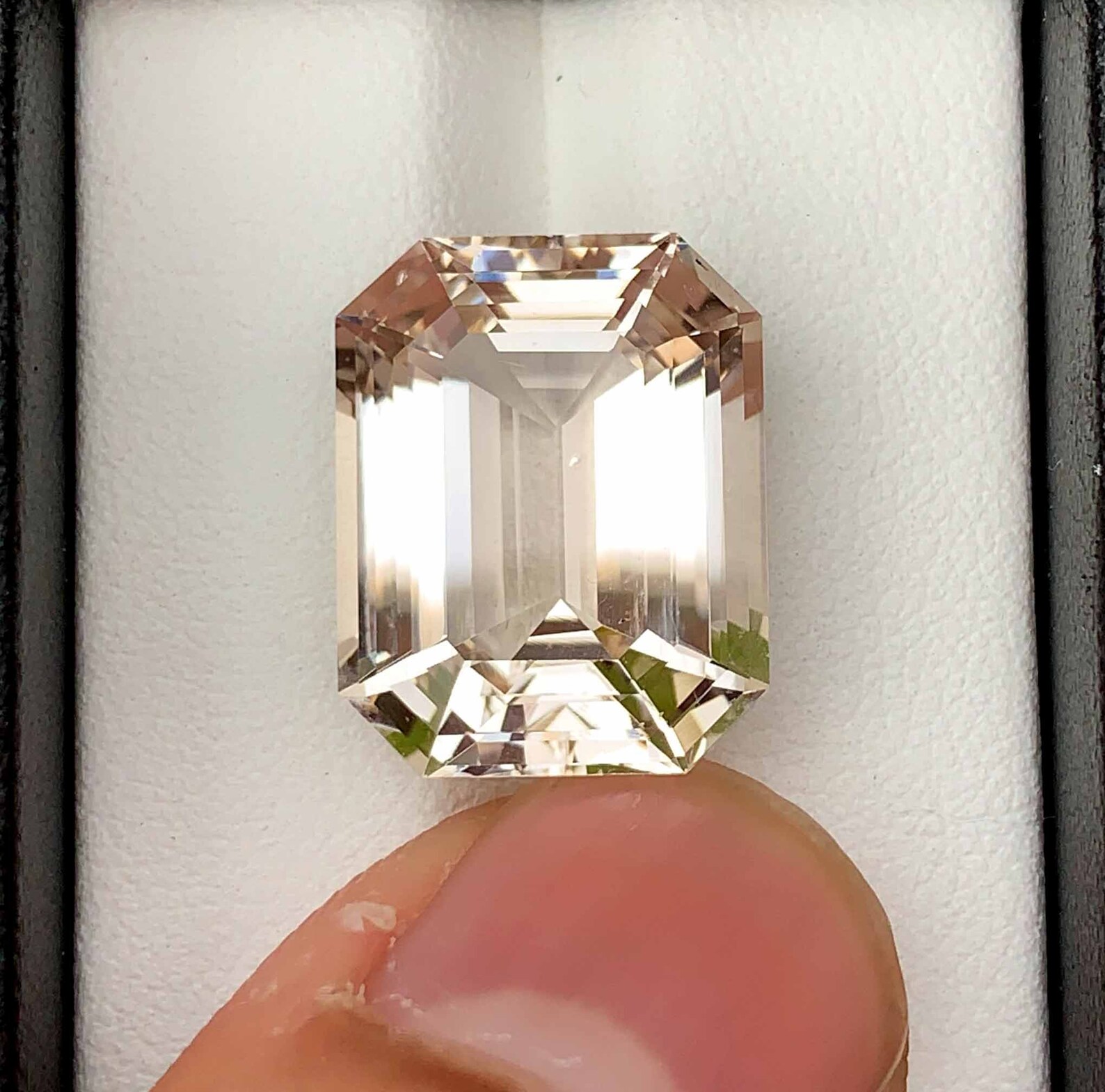 Natural Sherry Topaz Loose Gemstone Emerald Cut 20.10 Carats - Etsy
