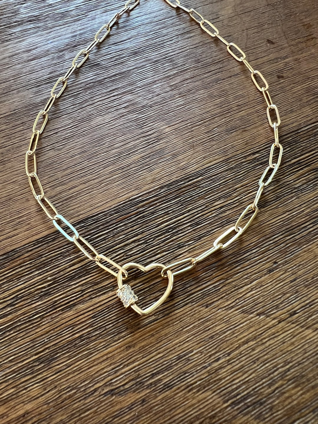 Paperclip Heart Carabiner - Etsy