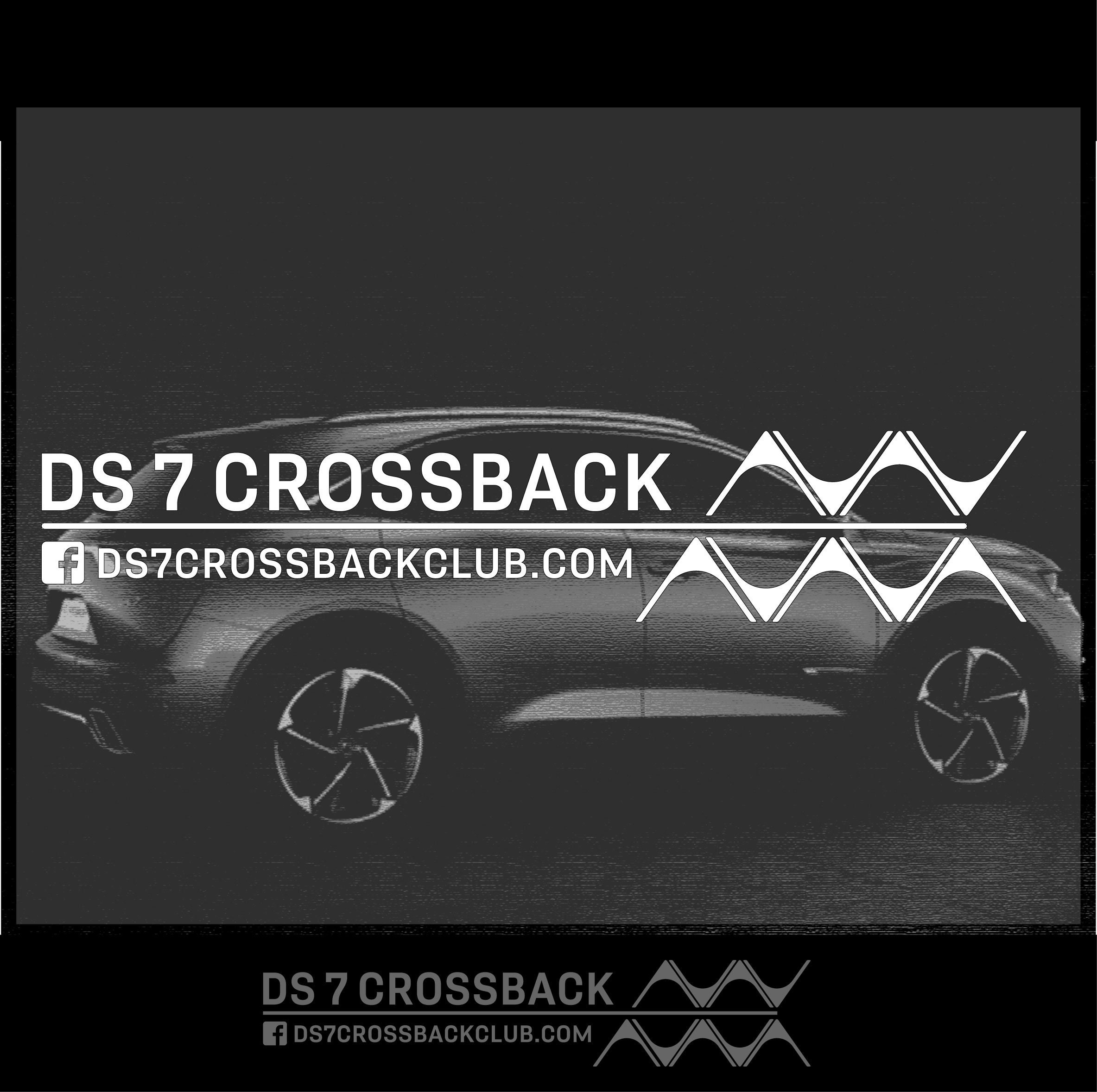 DS7 CROSSBACK owners club official Decal | Etsy