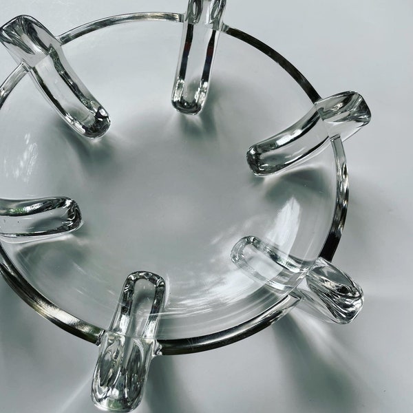 Large Glass Ashtray - Etsy