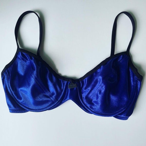 Blue Metallic Bikini - Etsy