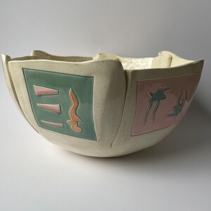 Vintage 1980s Barbara Demery Post Modern Ceramic Studio Pottery Large ...