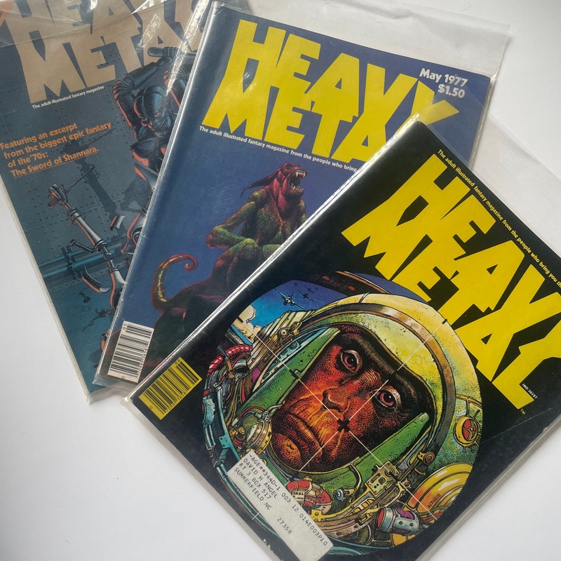 Vintage Heavy Metal - Etsy