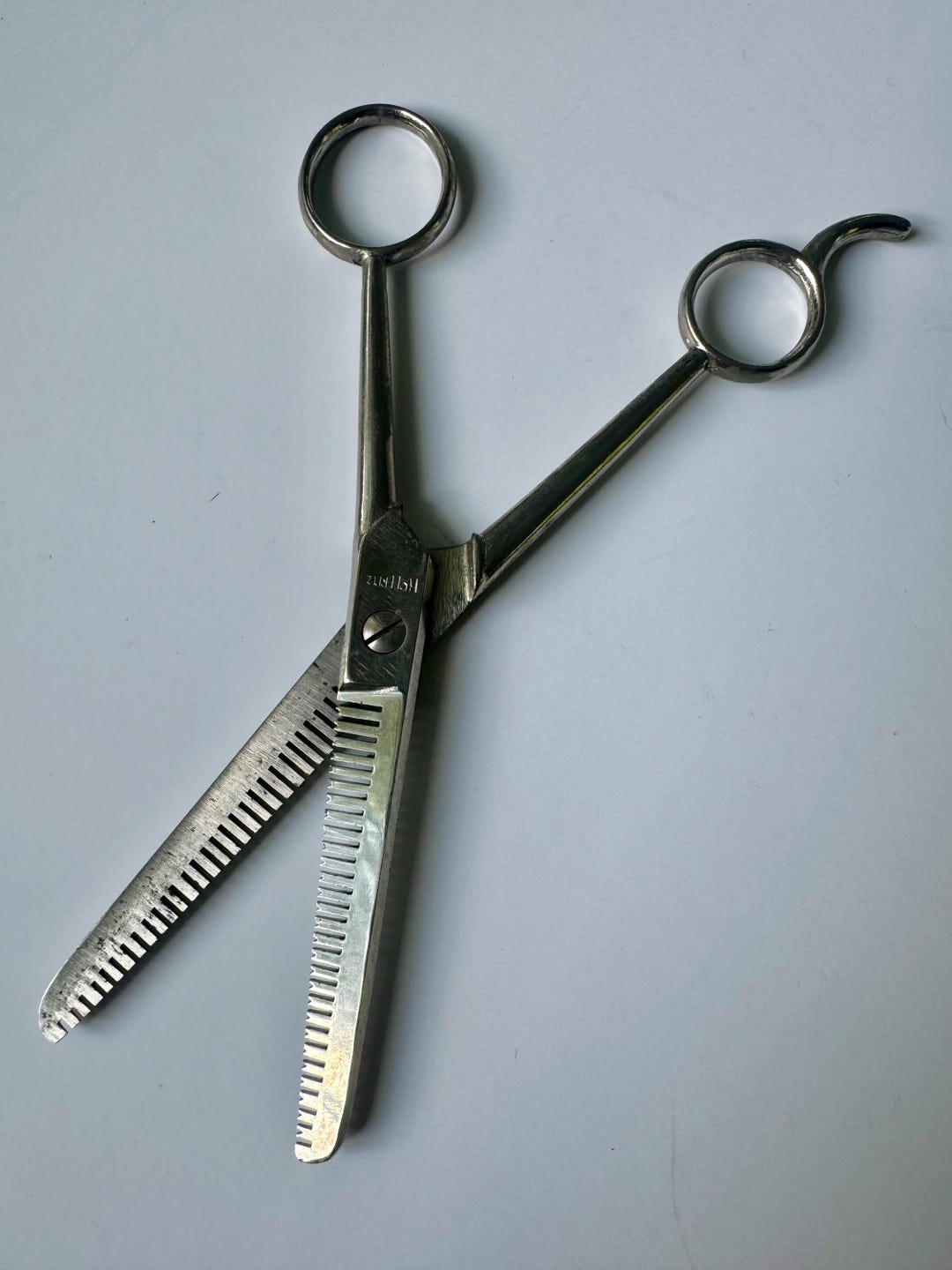 Vintage Mid Century Hoffritz Italy Forged Steel Hair Thinning Shears - Etsy