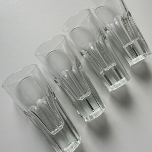 Set of 4 Mid Century Fluted Crystal Cordial / Champagne Glasses - Etsy