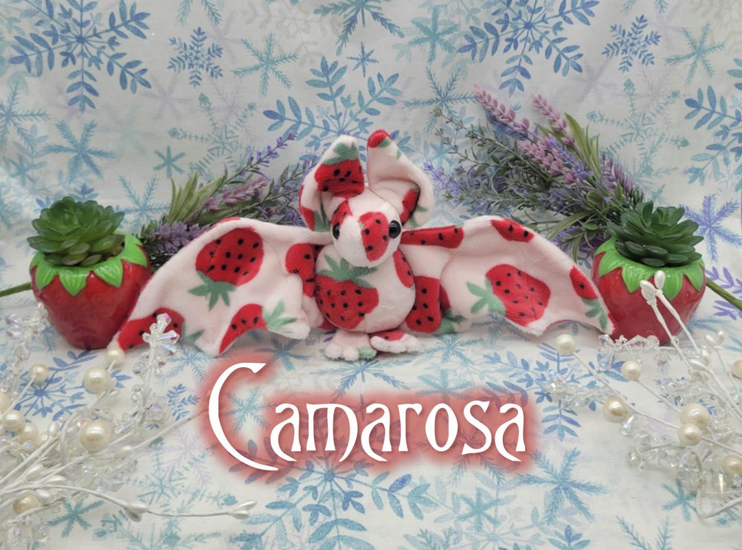 Camarosa Batling! - Stuffed Plush Bat, Made to Order, Unique Gift ...