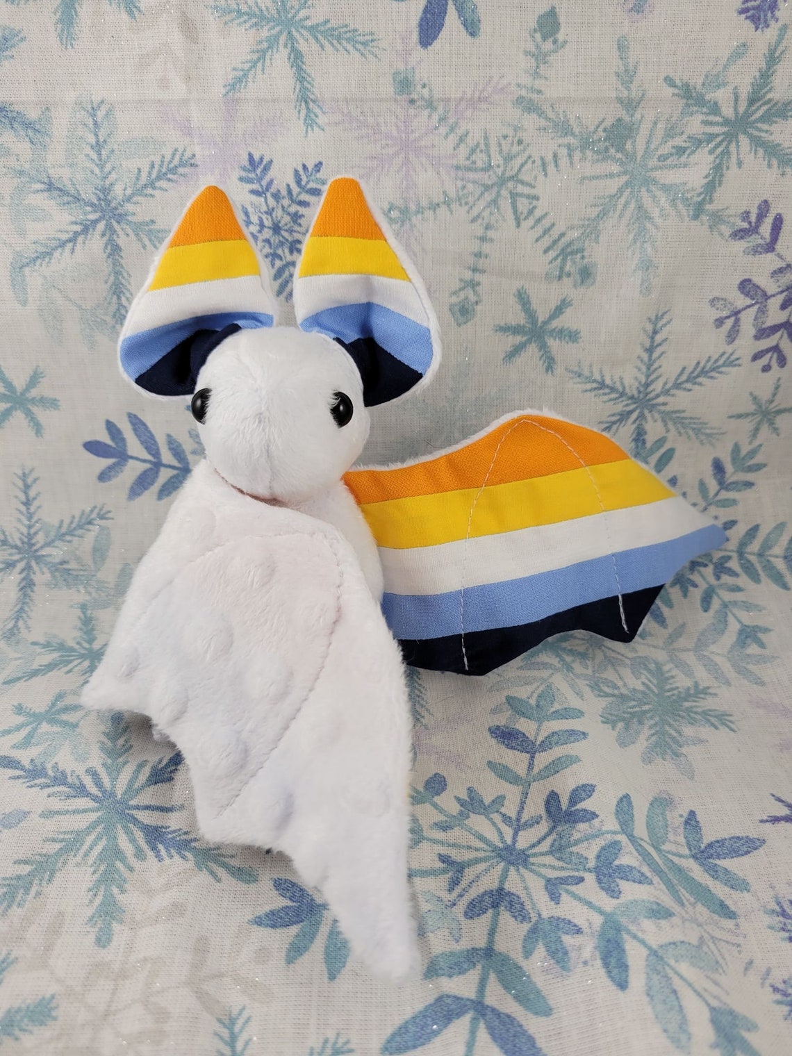 Aroace Batling Plushie – Handmade Stuffed Animal, Bat Plush, Sensory ...
