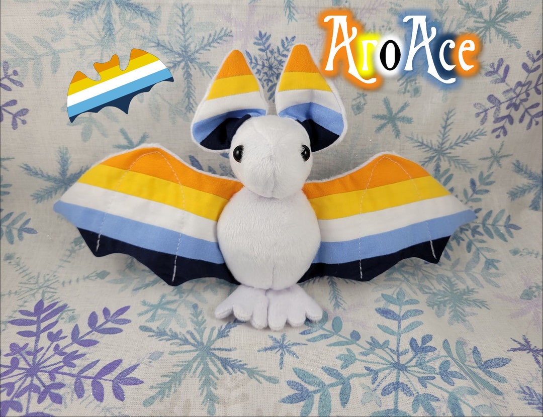 Aroace Batling! - Stuffed Plush Bat, Made to Order, Unique Gift ...