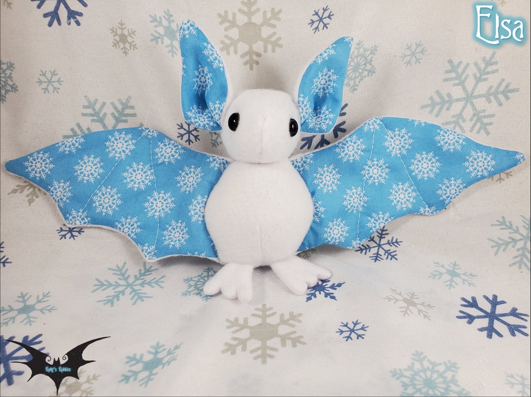 Elsa Batling! - Stuffed Plush Bat, Made to Order, Unique Gift, Sensory ...
