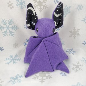 Periwinkle Batling! - Stuffed Plush Bat, Made to Order, Unique Gift ...