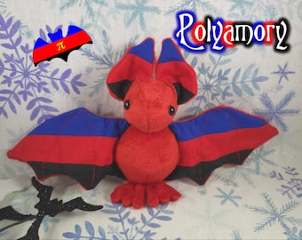 Aroace Batling Stuffed Plush Bat, Made to Order, Doll, Plushie, Softie ...