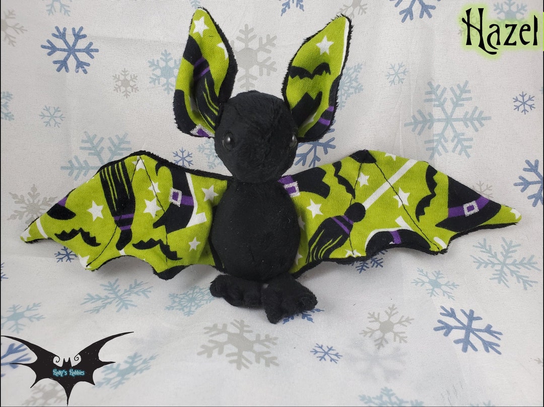 Hazel Batling! - Stuffed Plush Bat, Made to Order, Unique Gift, Sensory ...