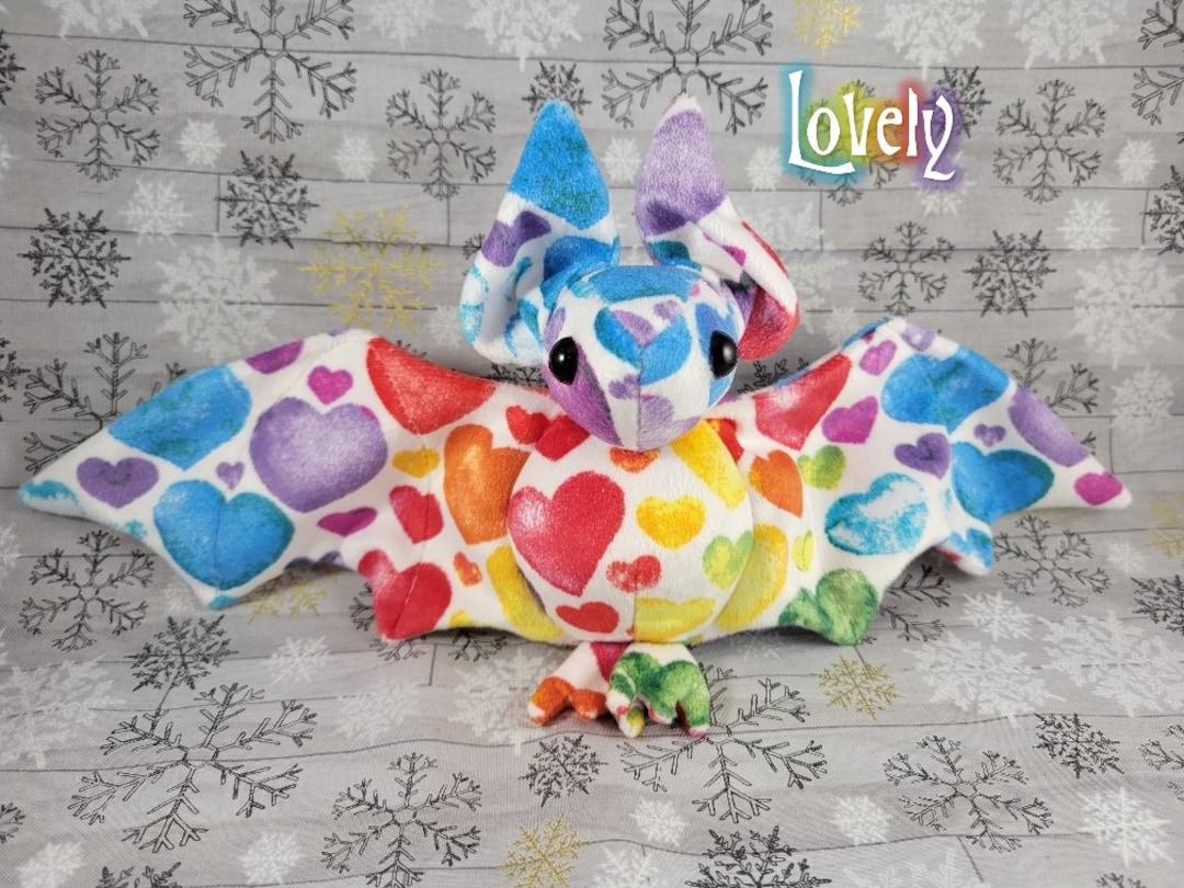 Lovely Batling! - Stuffed Plush Bat, Made to Order, Unique Gift ...