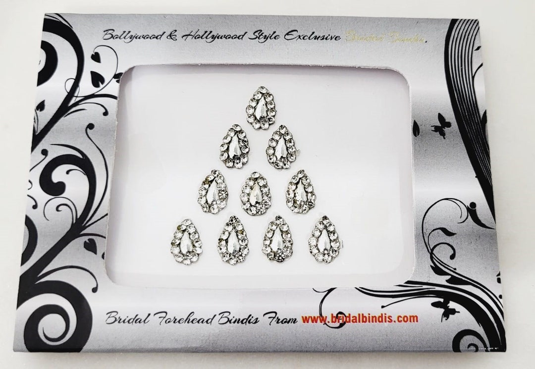Bindi Face Jewels & Embellished Self Adhesive Forehead Jewelry Head ...