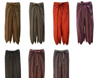 Wrap Around Pants - Etsy