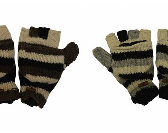 Fold Back Gloves - Etsy