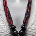 Retro Bohemian Abstract Circle Pendant Layered Multi Sized Bead ...