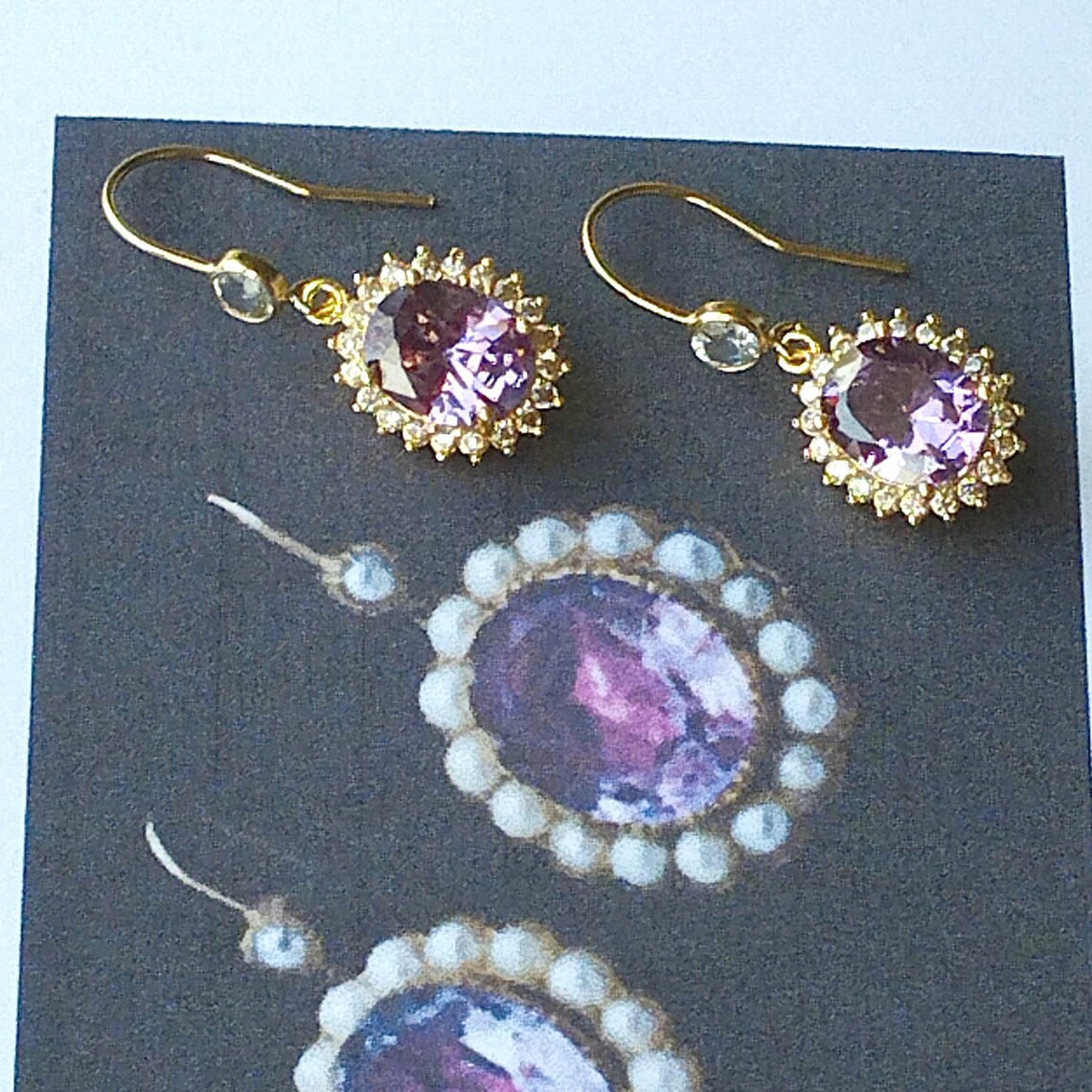 Regency Reproduction Earrings, Regency Replica Earrings, Jane Austen ...