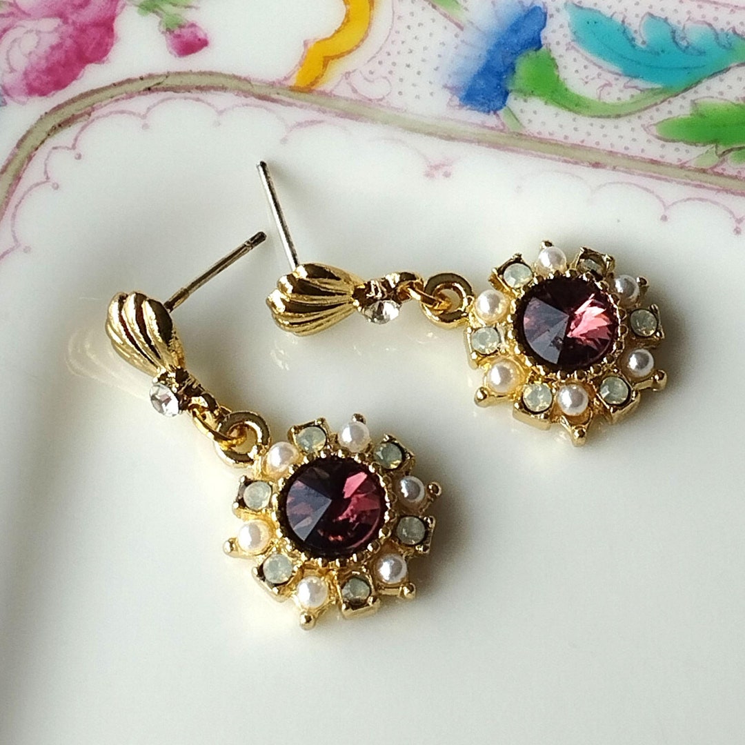 Regency Reproduction Earrings, Jane Austen, Georgian Replica, CASSANDRA ...