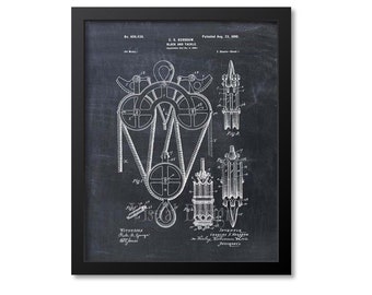 Vintage Block and Tackle Pulley System - Etsy