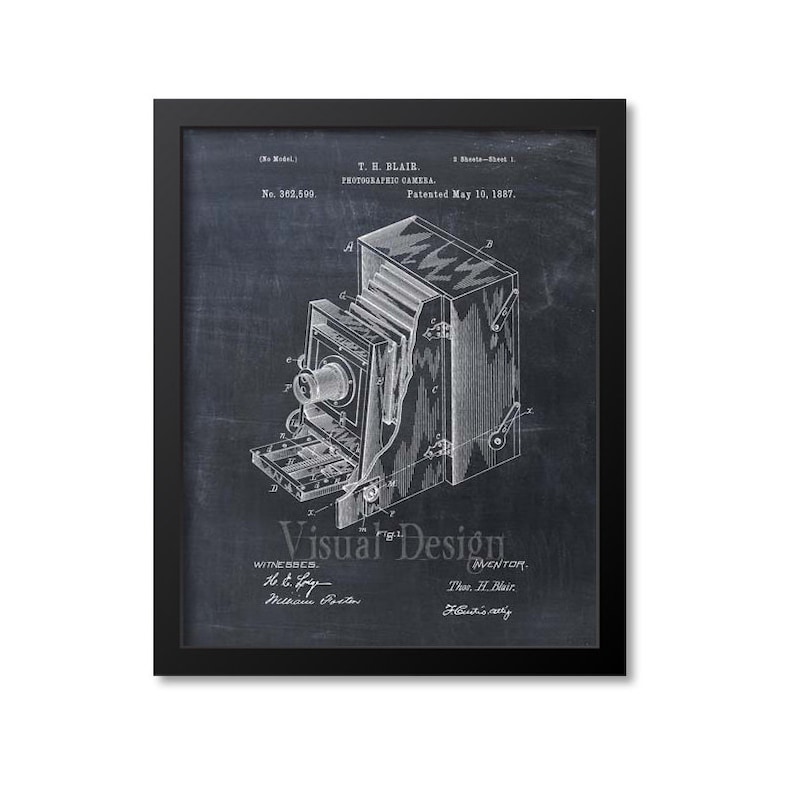 Camera Patent Print - Etsy