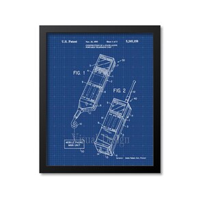 Cellular Phone Patent Print, Cell Phone Wall Art Poster - Etsy