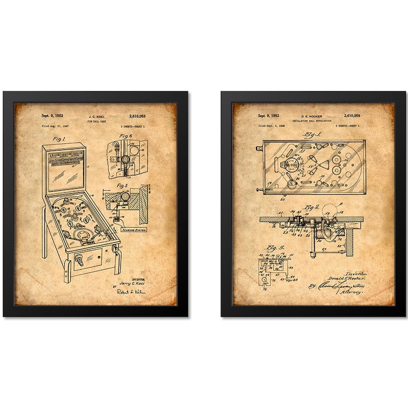Patent of Arcade Game - Etsy