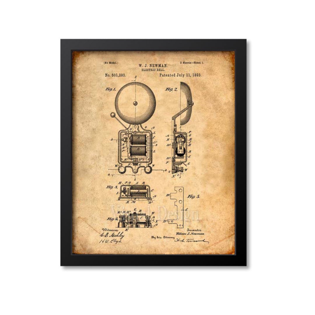 Fire Alarm Patent Print - Patent Art Print - Fireman Gift - Firetruck ...