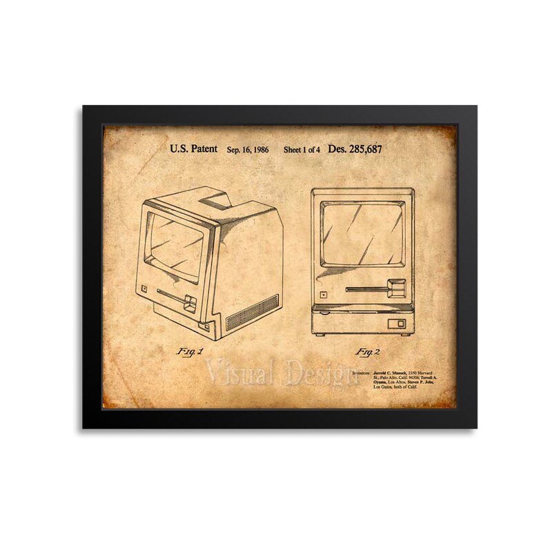 First Computer Patent Print Patent Wall Art Print Poster - Etsy