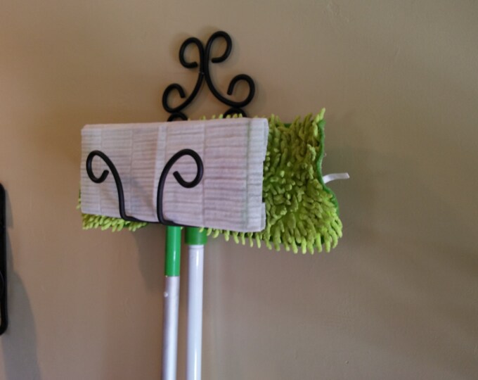 Metal Broom Rack Mop Rack Broom or Mop Hanger Broom or Mop - Etsy