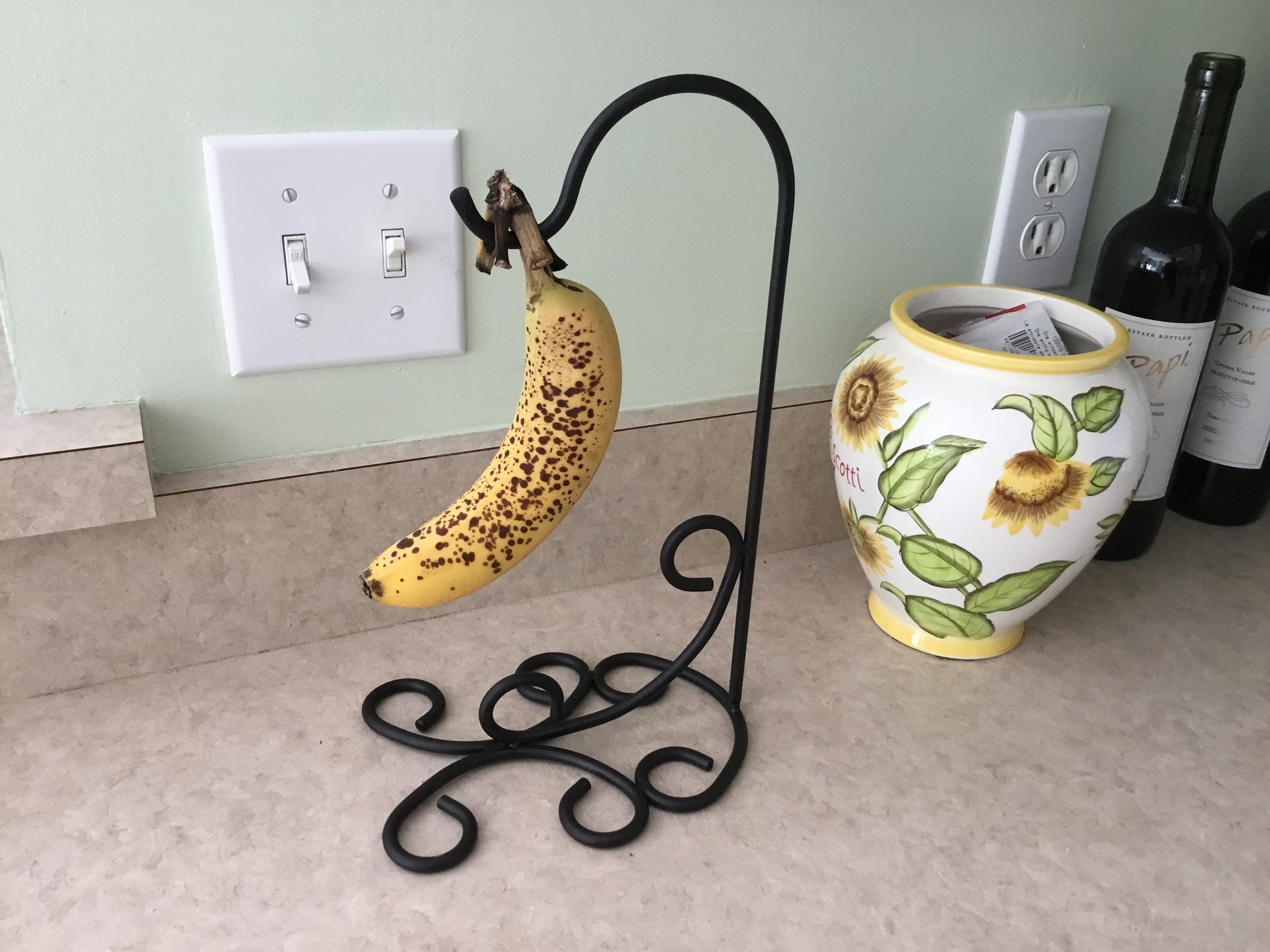 Banana Hanger Banana Holder Banana Rack Wrought Iron Fruit | Etsy