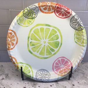 Shallow Table Top Platter Display Stand, Holder, Easel, for a Dish With ...