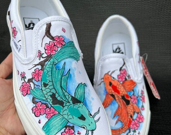 Custom Vans Shoes - Etsy