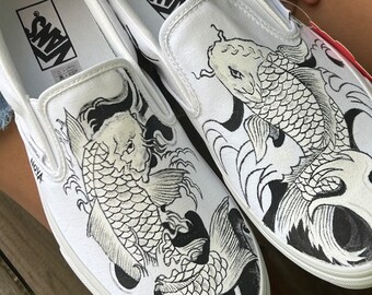 Vans Slip on Shoes - Etsy