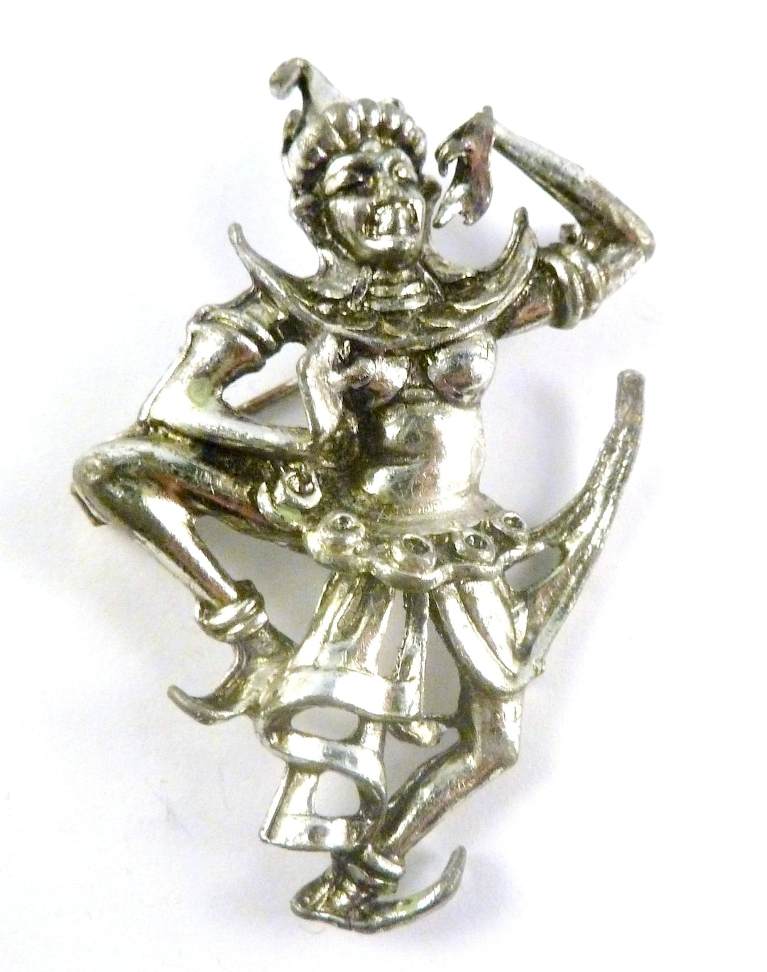 Vintage Brooch, Large Siam Dancer Figural Style Pin, 50s Jewellery. - Etsy