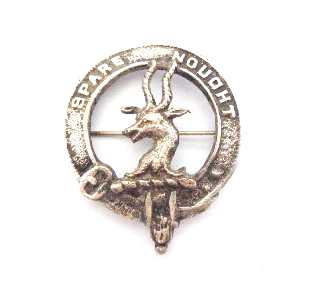 Vintage Large Scottish Clan Hay Design Brooch, 30s 40s Jewellery - Etsy